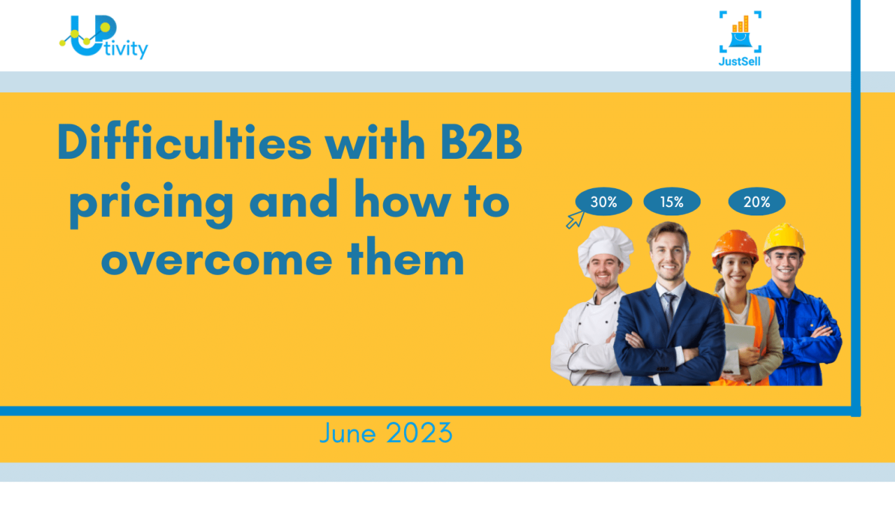 Difficulties with b2b pricing and how to overcome them - Uptivity UK